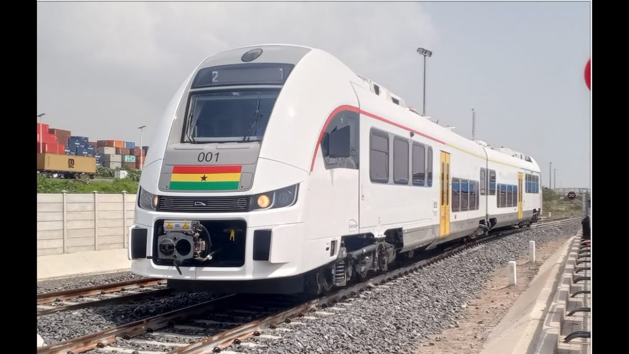 President Akufo-Addo commissions 100km Standard Gauge Tema-Mpakadan ...