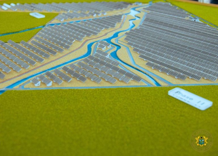 President Mahama cuts sod for Dawa Industrial Enclave Solar Park ...